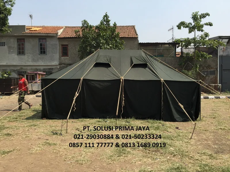 HARGA TENDA PLETON 4X6, 6X8, 6X12, 6X14 TENDA TERPAL TENTARA TENDA ...