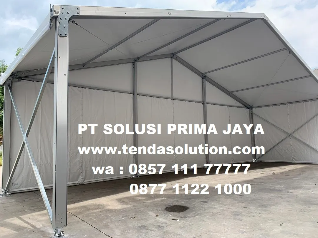 HARGA TENDA RODER TENDA GUDANG 5X10, 10X10, 15X10, 10X20, 20X40 DAN ...