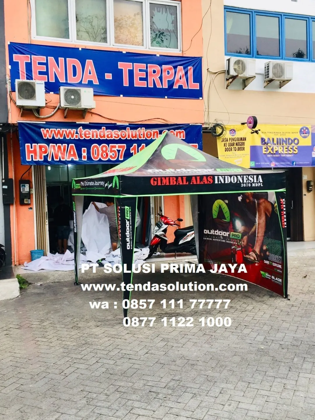 HARGA TENDA LIPAT 2x2, 3x3, 2x3, 3x4,5, 3x6 TENDA JUALAN KUALITAS TERBAIK TENDA MATIC TENDA ...