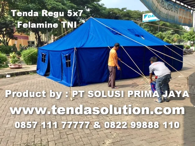 HARGA TENDA PLETON 4X6, 6X8, 6X12, 6X14 TENDA TERPAL TENTARA TENDA ...