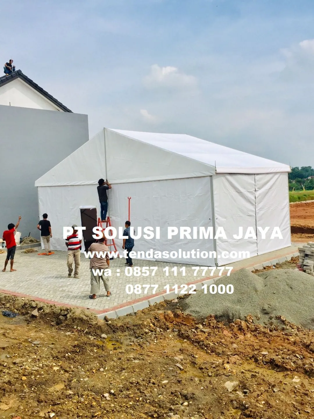 HARGA TENDA RODER TENDA GUDANG 5X10, 10X10, 15X10, 10X20, 20X40 DAN ...